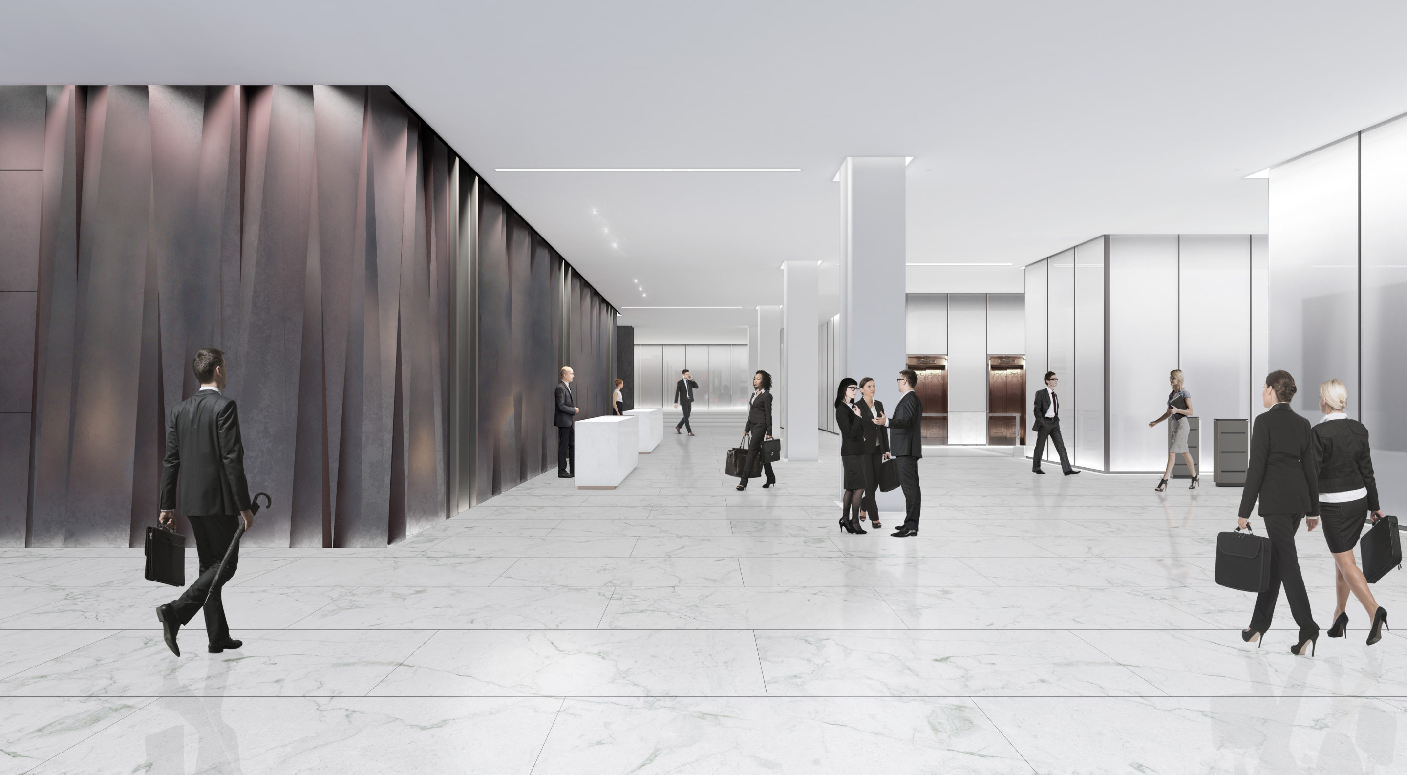 500-512 7th Avenue, Lobby & Facade | Spivak Architects